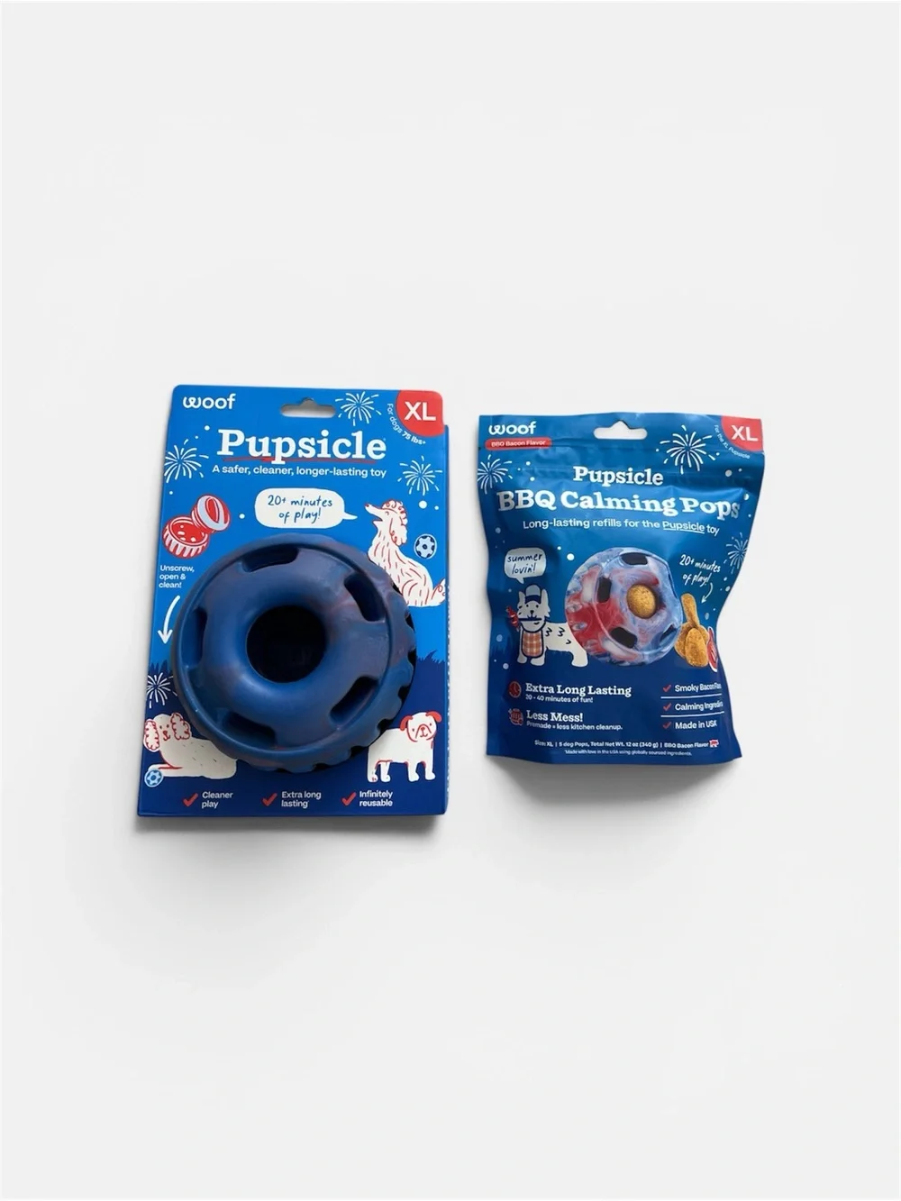 Woof | Dog | Woof Pupsicle Treatdispensing Dog Toy Refill Pops Bbq ...